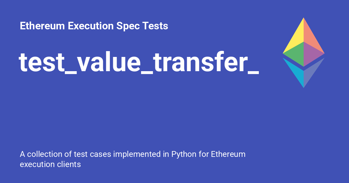 test_value_transfer_gas_calculation - Ethereum Execution Spec Tests