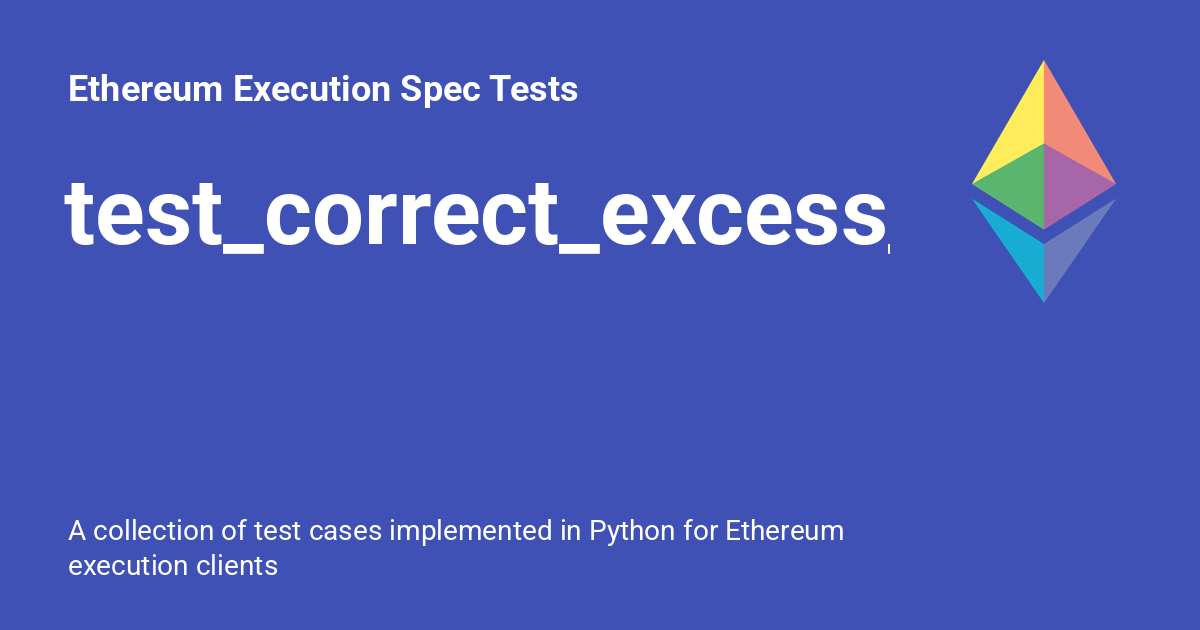 test_correct_excess_blob_gas_calculation - Ethereum Execution Spec Tests